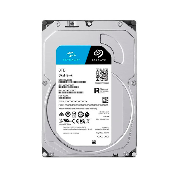 მყარი დისკი HDD Seagate SkyHawk 8TB ST8000VX010